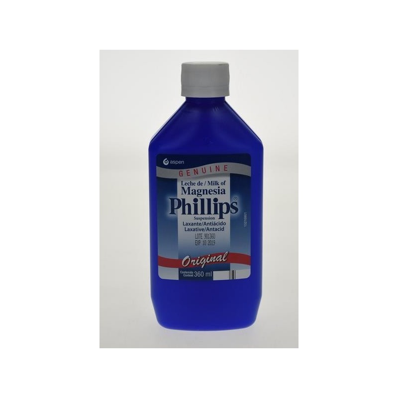 LECHE DE MAGNESIA PHILLIPS 360 ML