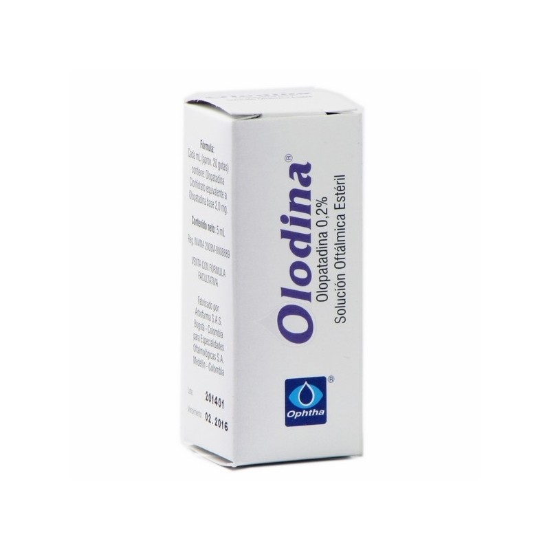 OLODINA SOLUCION OFTAL 5 ML(A)(3%+)(PAE)
