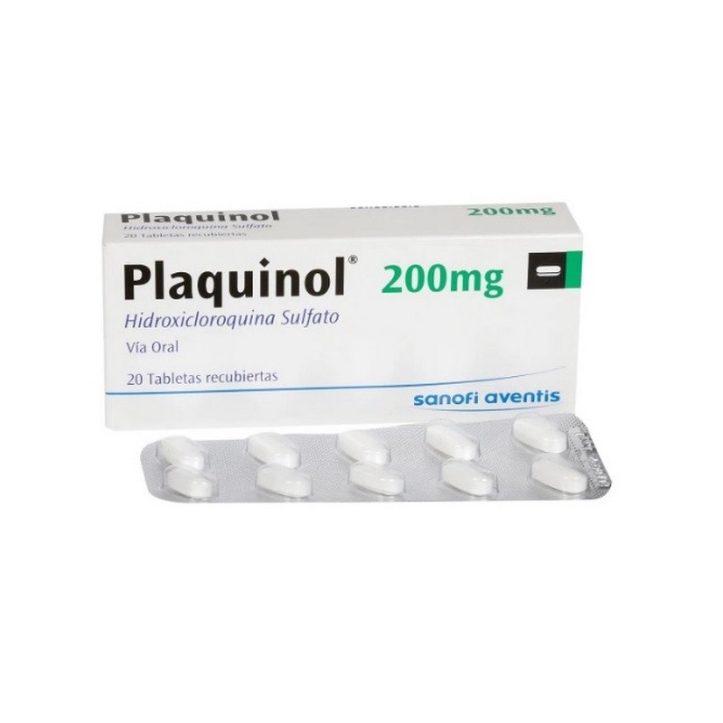 PLAQUINOL 200 MG 20 TABLETAS (A)(PAE)